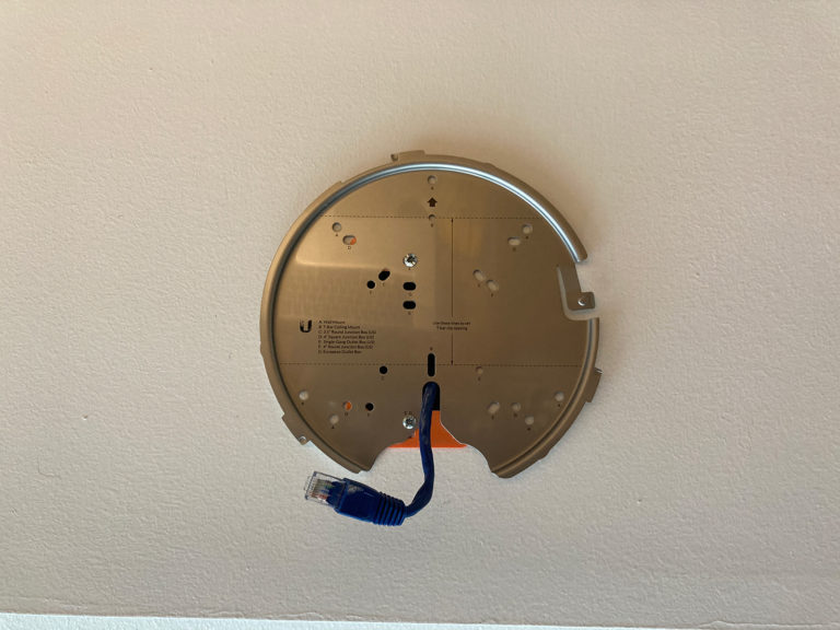 DIY: How to mount a UniFi access point to the ceiling - Dennis Tsang